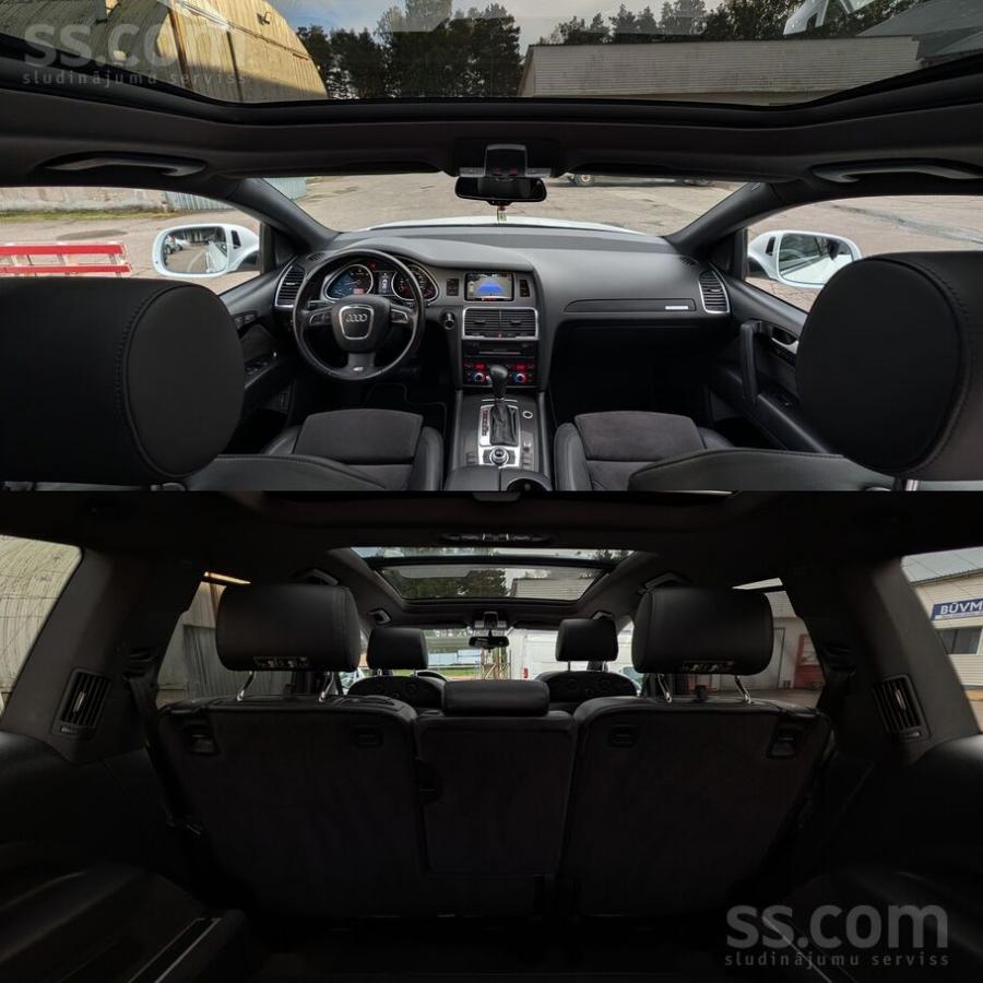 White Audi Q7 2011 in Jurmala, with an engine capacity of 3.00 L and mileage of 315 thousand km for 14950 €, photo 18 on AUTOMOTO.COM.LV