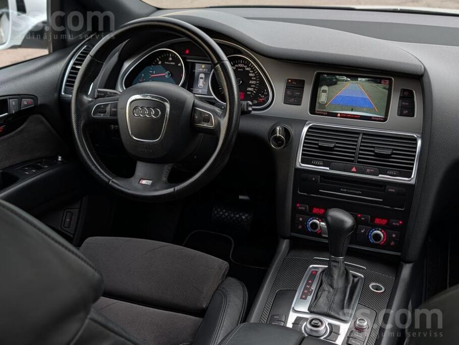 White Audi Q7 2011 in Jurmala, with an engine capacity of 3.00 L and mileage of 315 thousand km for 14950 €, photo 29 on AUTOMOTO.COM.LV