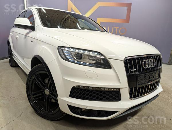 Audi Q7 2011 Jūrmala vietnē Balts Audi Q7 2011 Jūrmala, ar dzinēja tilpumu 3.00 L un nobraukumu 315 tūkst. km par 14950 €, foto 6 vietnē AUTOMOTO.COM.LV