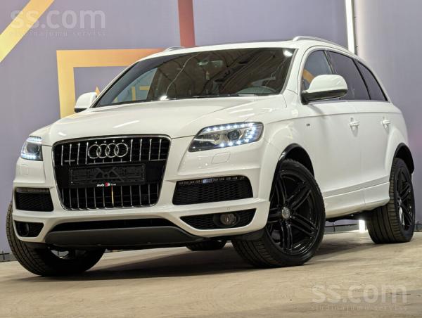 Audi Q7 2011 Jūrmala vietnē Balts Audi Q7 2011 Jūrmala, ar dzinēja tilpumu 3.00 L un nobraukumu 315 tūkst. km par 14950 €, foto 10 vietnē AUTOMOTO.COM.LV