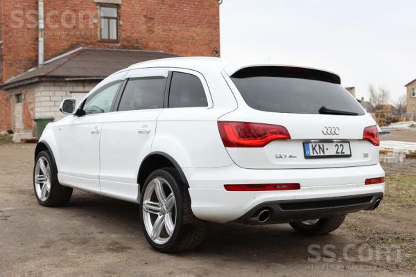 Balts Audi Q7 2012 Daugavpils, ar dzinēja tilpumu 3.00 L un nobraukumu 185 tūkst. km par 14000 €, foto 3 vietnē AUTOMOTO.COM.LV