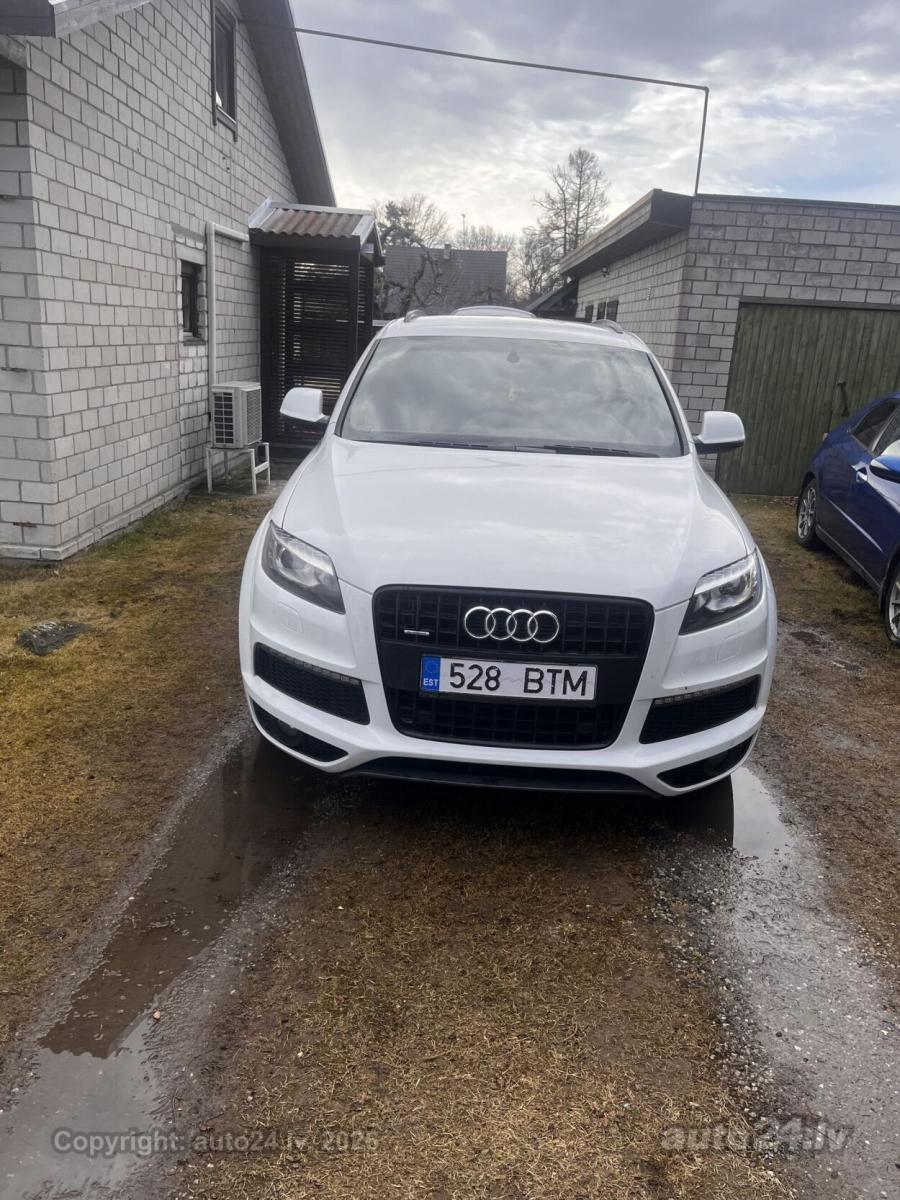 White Audi Q7 2012 in Tallinn, with an engine capacity of 3.00 L and mileage of 357 thousand km for 13500 €, photo 1 on AUTOMOTO.COM.LV