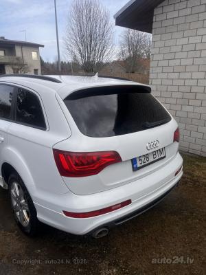 White Audi Q7 2012 in Tallinn, with an engine capacity of 3.00 L and mileage of 357 thousand km for 13500 €, photo 3 on AUTOMOTO.COM.LV