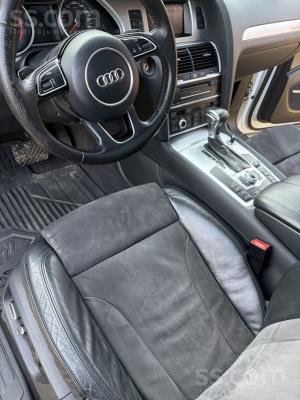 White Audi Q7 2012 in Kraslava, with an engine capacity of 3.00 L and mileage of 311 thousand km for 12000 €, photo 6 on AUTOMOTO.COM.LV