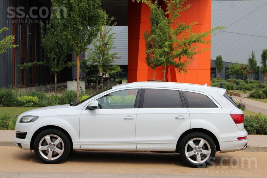 Balts Audi Q7 2012 Rīga, ar dzinēja tilpumu 3.00 L un nobraukumu 272 tūkst. km par 10950 €, foto 6 vietnē AUTOMOTO.COM.LV