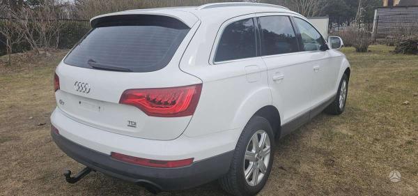 Balts Audi Q7 2012 Ukmergė, ar dzinēja tilpumu 3.00 L un nobraukumu 261 tūkst. km par 9200 €, foto 5 vietnē AUTOMOTO.COM.LV