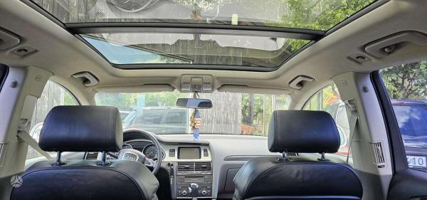 Audi Q7 2012 Ukmergė vietnē Balts Audi Q7 2012 Ukmergė, ar dzinēja tilpumu 3.00 L un nobraukumu 261 tūkst. km par 9300 €, foto 8 vietnē AUTOMOTO.COM.LV