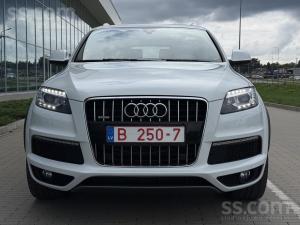 Balts Audi Q7 2012 Rēzekne, ar dzinēja tilpumu 3.00 L un nobraukumu 268 tūkst. km par 13990 €, foto  vietnē AUTOMOTO.COM.LV