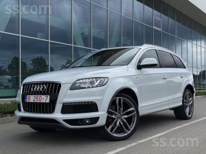 White Audi Q7 2012 in Rezekne, with an engine capacity of 3.00 L and mileage of 268 thousand km for 13990 €, photo 3 on AUTOMOTO.COM.LV