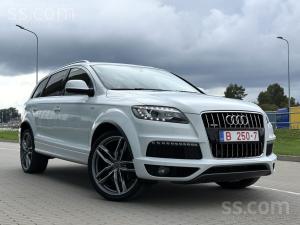 White Audi Q7 2012 in Rezekne, with an engine capacity of 3.00 L and mileage of 268 thousand km for 13990 €, photo 5 on AUTOMOTO.COM.LV
