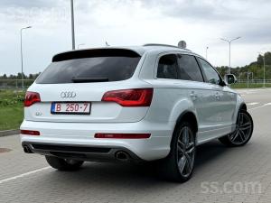 White Audi Q7 2012 in Rezekne, with an engine capacity of 3.00 L and mileage of 268 thousand km for 13990 €, photo 6 on AUTOMOTO.COM.LV