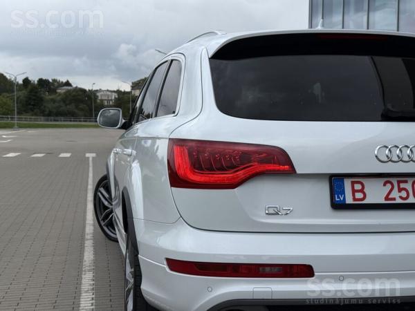 White Audi Q7 2012 in Rezekne, with an engine capacity of 3.00 L and mileage of 268 thousand km for 13990 €, photo 10 on AUTOMOTO.COM.LV