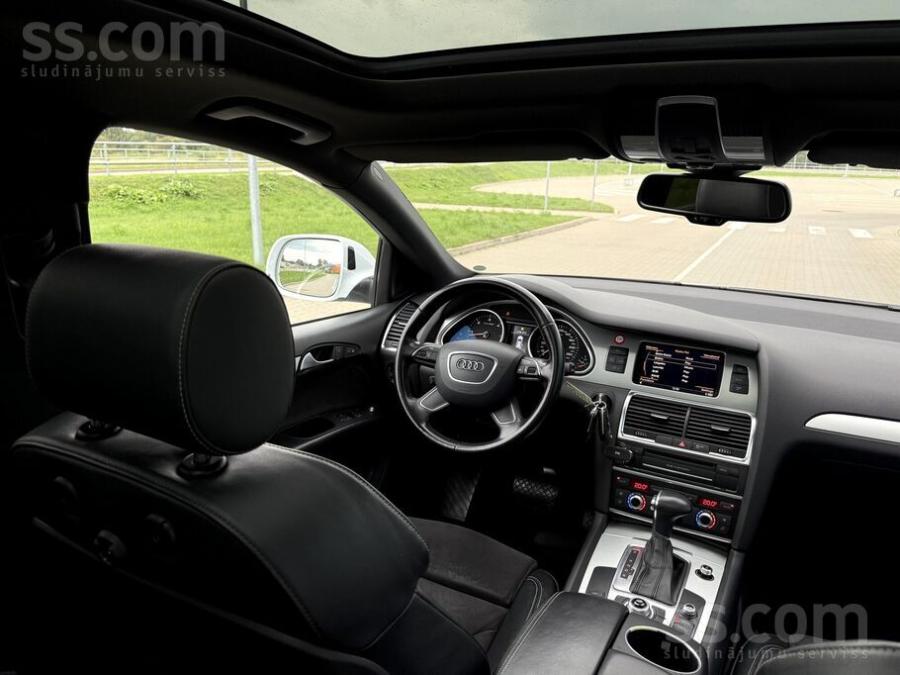 White Audi Q7 2012 in Rezekne, with an engine capacity of 3.00 L and mileage of 268 thousand km for 13990 €, photo 18 on AUTOMOTO.COM.LV