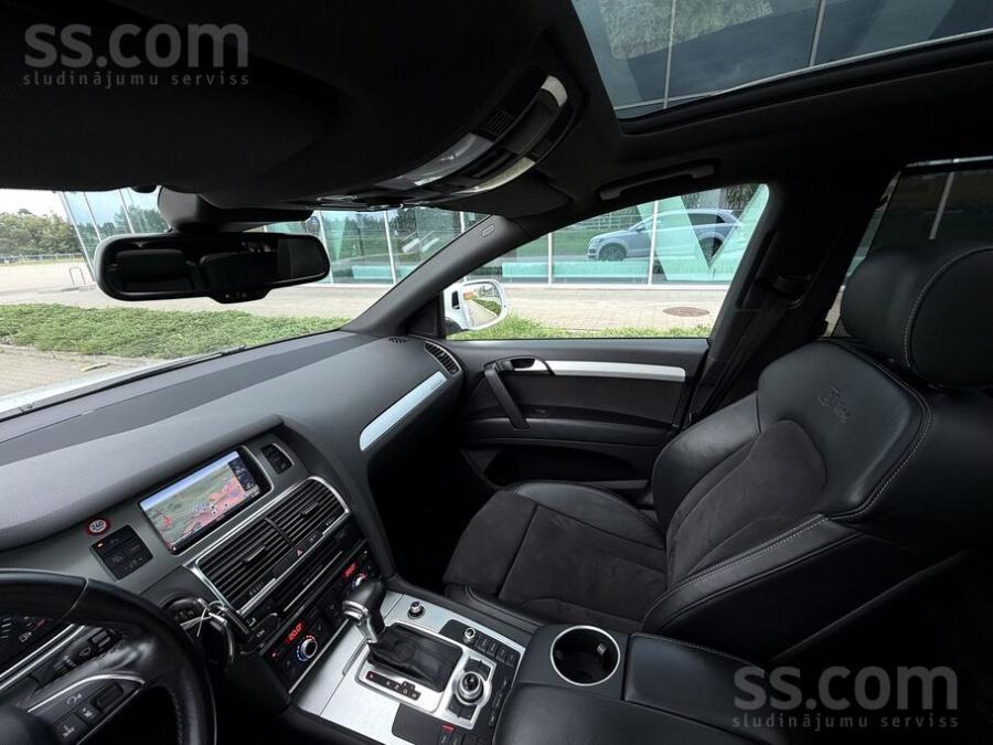 White Audi Q7 2012 in Rezekne, with an engine capacity of 3.00 L and mileage of 268 thousand km for 13990 €, photo 20 on AUTOMOTO.COM.LV