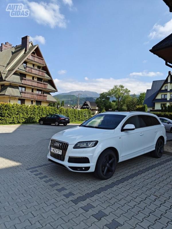 Balts Audi Q7 2012 Šilutė, ar dzinēja tilpumu 3.00 L un nobraukumu 354 tūkst. km par 10800 €, foto 1 vietnē AUTOMOTO.COM.LV