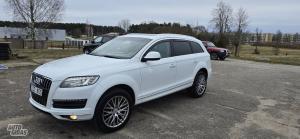 White Audi Q7 2013 in Utena, with an engine capacity of 3.00 L and mileage of 3410 thousand km for 9800 €, photo  on AUTOMOTO.COM.LV