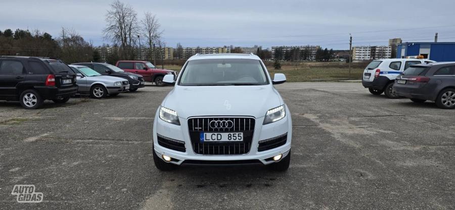 Balts Audi Q7 2013 Utena, ar dzinēja tilpumu 3.00 L un nobraukumu 3410 tūkst. km par 9800 €, foto 2 vietnē AUTOMOTO.COM.LV