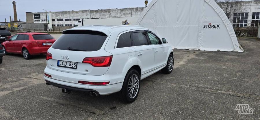 Balts Audi Q7 2013 Utena, ar dzinēja tilpumu 3.00 L un nobraukumu 3410 tūkst. km par 9800 €, foto 4 vietnē AUTOMOTO.COM.LV