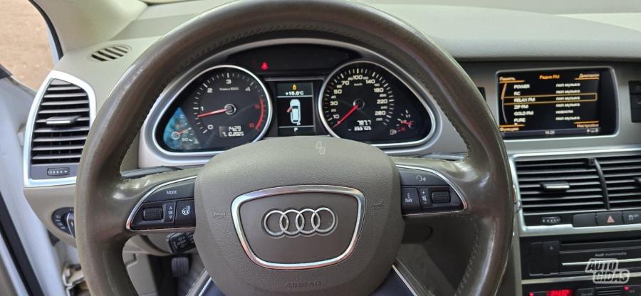 Balts Audi Q7 2013 Utena, ar dzinēja tilpumu 3.00 L un nobraukumu 3410 tūkst. km par 9800 €, foto 8 vietnē AUTOMOTO.COM.LV