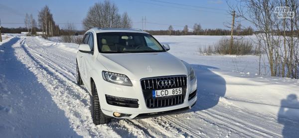 Balts Audi Q7 2013 Utena, ar dzinēja tilpumu 3.00 L un nobraukumu 345 tūkst. km par 9600 €, foto 1 vietnē AUTOMOTO.COM.LV
