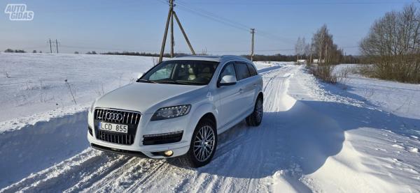 Balts Audi Q7 2013 Utena, ar dzinēja tilpumu 3.00 L un nobraukumu 345 tūkst. km par 9600 €, foto 2 vietnē AUTOMOTO.COM.LV