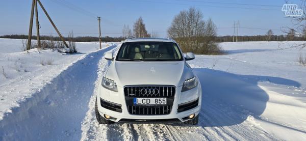 Balts Audi Q7 2013 Utena, ar dzinēja tilpumu 3.00 L un nobraukumu 345 tūkst. km par 9600 €, foto 3 vietnē AUTOMOTO.COM.LV