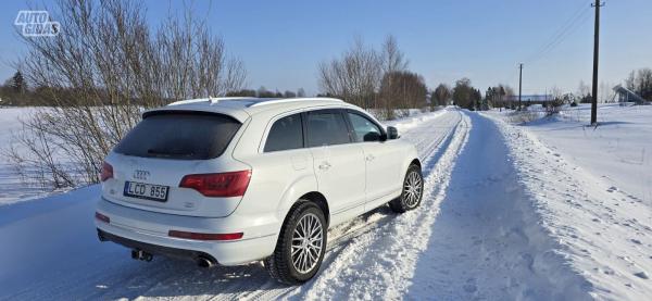 Balts Audi Q7 2013 Utena, ar dzinēja tilpumu 3.00 L un nobraukumu 345 tūkst. km par 9600 €, foto 5 vietnē AUTOMOTO.COM.LV