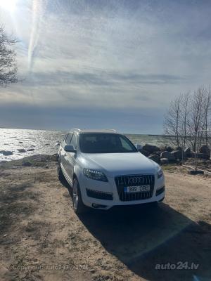 Balts Audi Q7 2013 Tallina, ar dzinēja tilpumu 3.00 L un nobraukumu 203 tūkst. km par 13900 €, foto  vietnē AUTOMOTO.COM.LV