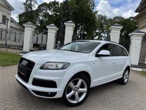 Balts Audi Q7 2013 Viļņa, ar dzinēja tilpumu 3.00 L un nobraukumu 204 tūkst. km par 13650 €, foto  vietnē AUTOMOTO.COM.LV