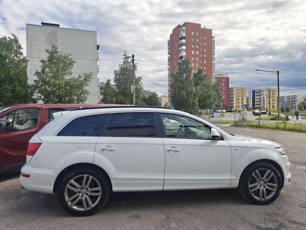 Balts Audi Q7 2013 Viļņa, ar dzinēja tilpumu 2.97 L un nobraukumu 306 tūkst. km par 12400 €, foto 3 vietnē AUTOMOTO.COM.LV