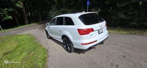 White Audi Q7 2013 in Jurbarkas, with an engine capacity of 3.00 L and mileage of 243 thousand km for 9200 €, photo 7 on AUTOMOTO.COM.LV