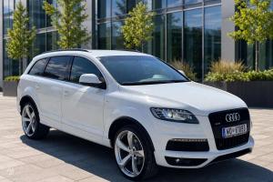 Balts Audi Q7 2013 Viļņa, ar dzinēja tilpumu 3.00 L un nobraukumu 178 tūkst. km par 12950 €, foto 3 vietnē AUTOMOTO.COM.LV