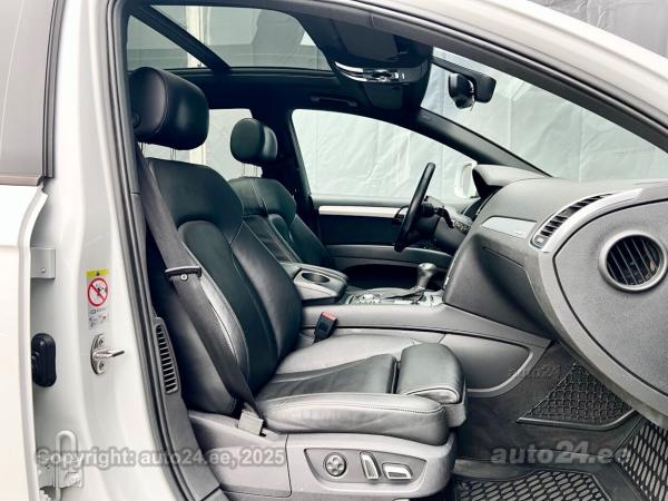 White Audi Q7 2014 in Tallinn, with an engine capacity of 3.00 L and mileage of 216 thousand km for 13999 €, photo 11 on AUTOMOTO.COM.LV