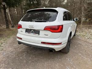 White Audi Q7 2014 in Vilnius, with an engine capacity of 3.00 L and mileage of 235 thousand km for 7300 €, photo 4 on AUTOMOTO.COM.LV