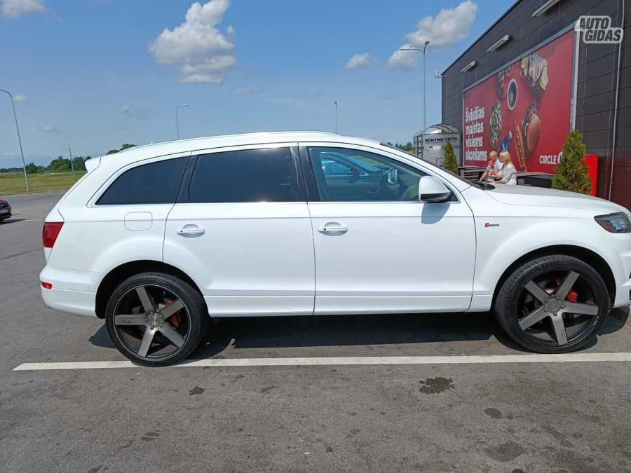 Balts Audi Q7 2014 Klaipėda, ar dzinēja tilpumu 3.00 L un nobraukumu 137 tūkst. km par 11500 €, foto 4 vietnē AUTOMOTO.COM.LV