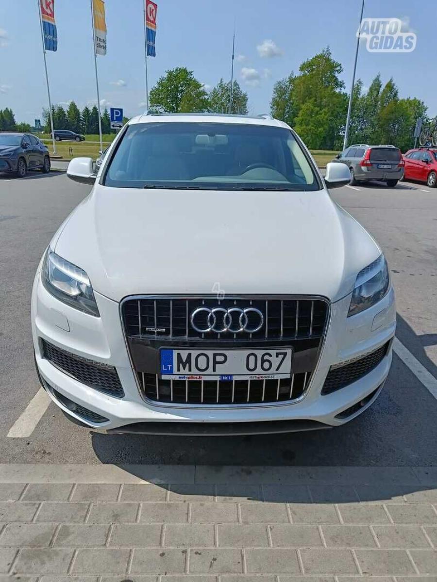 Balts Audi Q7 2014 Klaipėda, ar dzinēja tilpumu 3.00 L un nobraukumu 137 tūkst. km par 11500 €, foto 5 vietnē AUTOMOTO.COM.LV