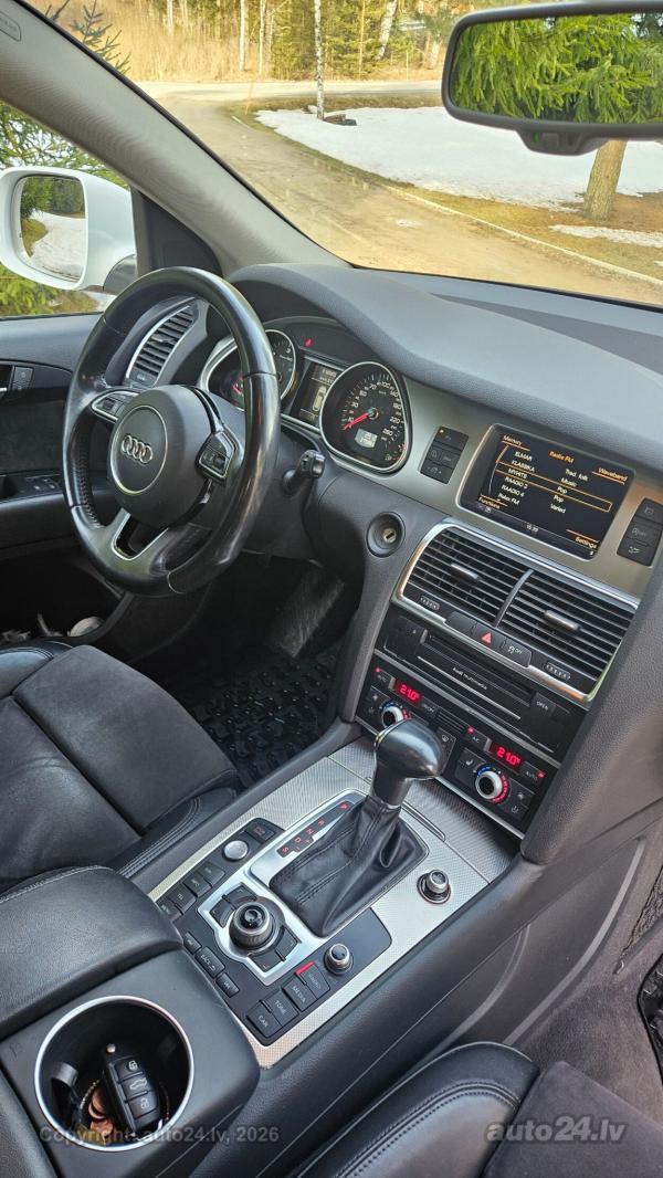 Balts Audi Q7 2014 Veru, ar dzinēja tilpumu 3.00 L un nobraukumu 375 tūkst. km par 15800 €, foto 11 vietnē AUTOMOTO.COM.LV