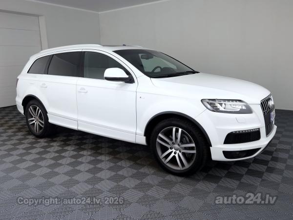 White Audi Q7 2014 in Tallinn, with an engine capacity of 3.00 L and mileage of 259 thousand km for 8499 €, photo 1 on AUTOMOTO.COM.LV