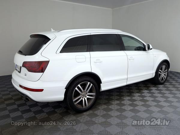 White Audi Q7 2014 in Tallinn, with an engine capacity of 3.00 L and mileage of 259 thousand km for 8499 €, photo 3 on AUTOMOTO.COM.LV