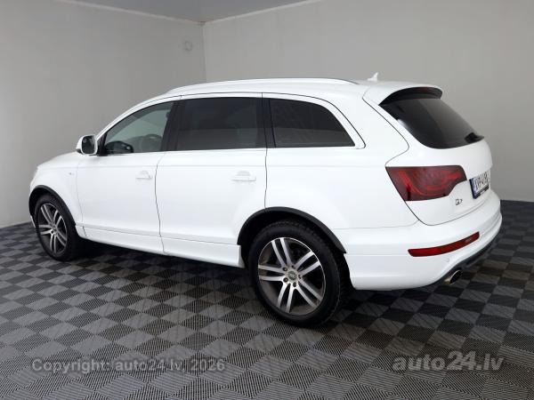 White Audi Q7 2014 in Tallinn, with an engine capacity of 3.00 L and mileage of 259 thousand km for 8499 €, photo 4 on AUTOMOTO.COM.LV