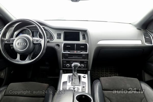 White Audi Q7 2014 in Tallinn, with an engine capacity of 3.00 L and mileage of 259 thousand km for 8499 €, photo 5 on AUTOMOTO.COM.LV