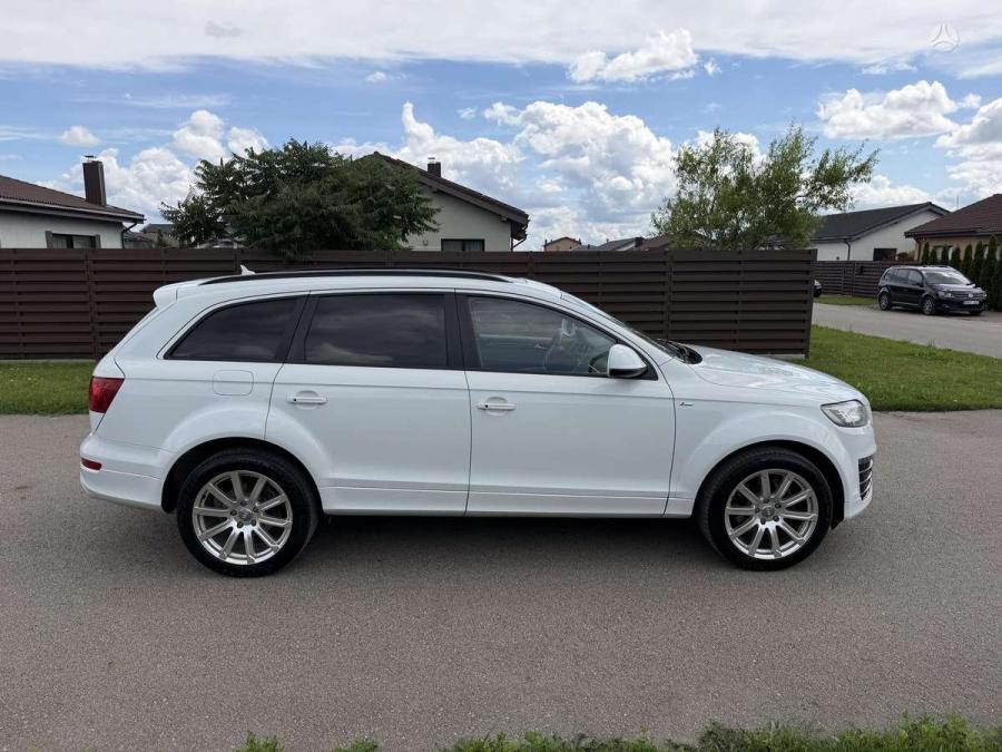 Balts Audi Q7 2014 Klaipėda, ar dzinēja tilpumu 2.97 L un nobraukumu 245 tūkst. km par 12900 €, foto 5 vietnē AUTOMOTO.COM.LV