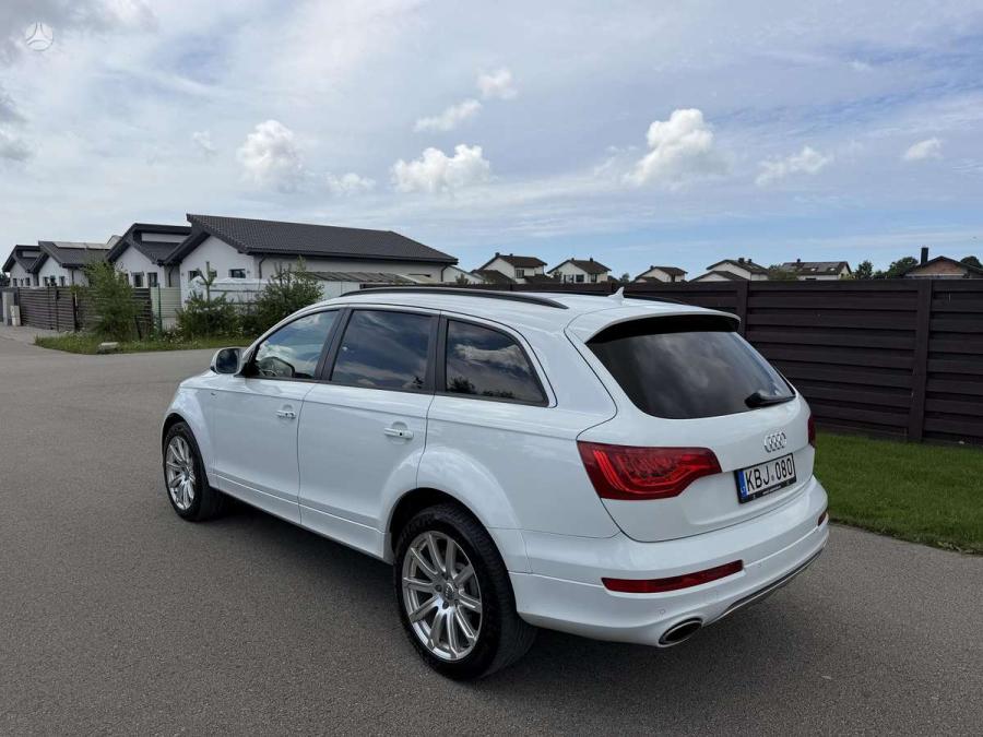 Balts Audi Q7 2014 Klaipėda, ar dzinēja tilpumu 2.97 L un nobraukumu 245 tūkst. km par 12900 €, foto 8 vietnē AUTOMOTO.COM.LV