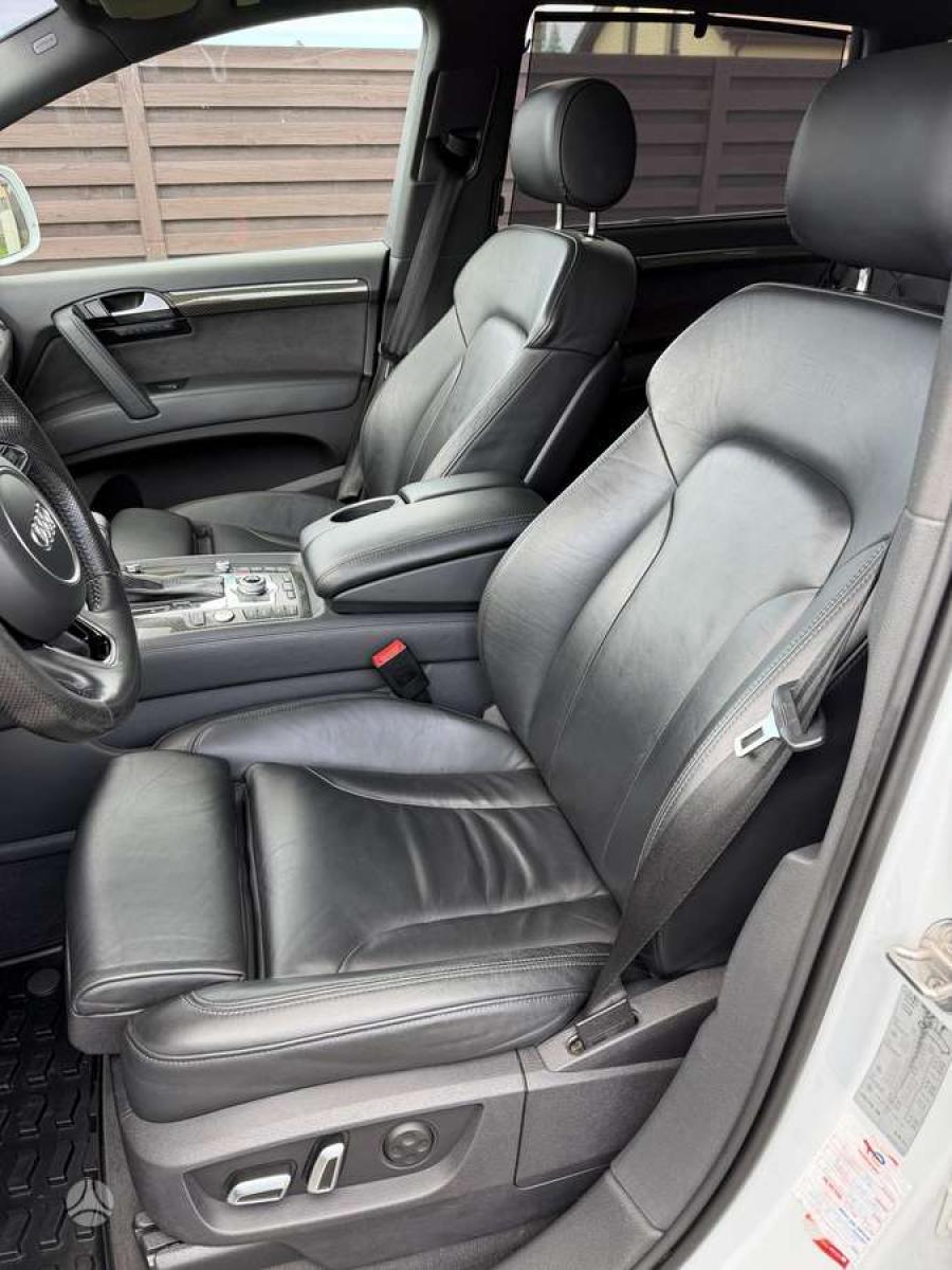 Balts Audi Q7 2014 Klaipėda, ar dzinēja tilpumu 2.97 L un nobraukumu 245 tūkst. km par 12900 €, foto 10 vietnē AUTOMOTO.COM.LV