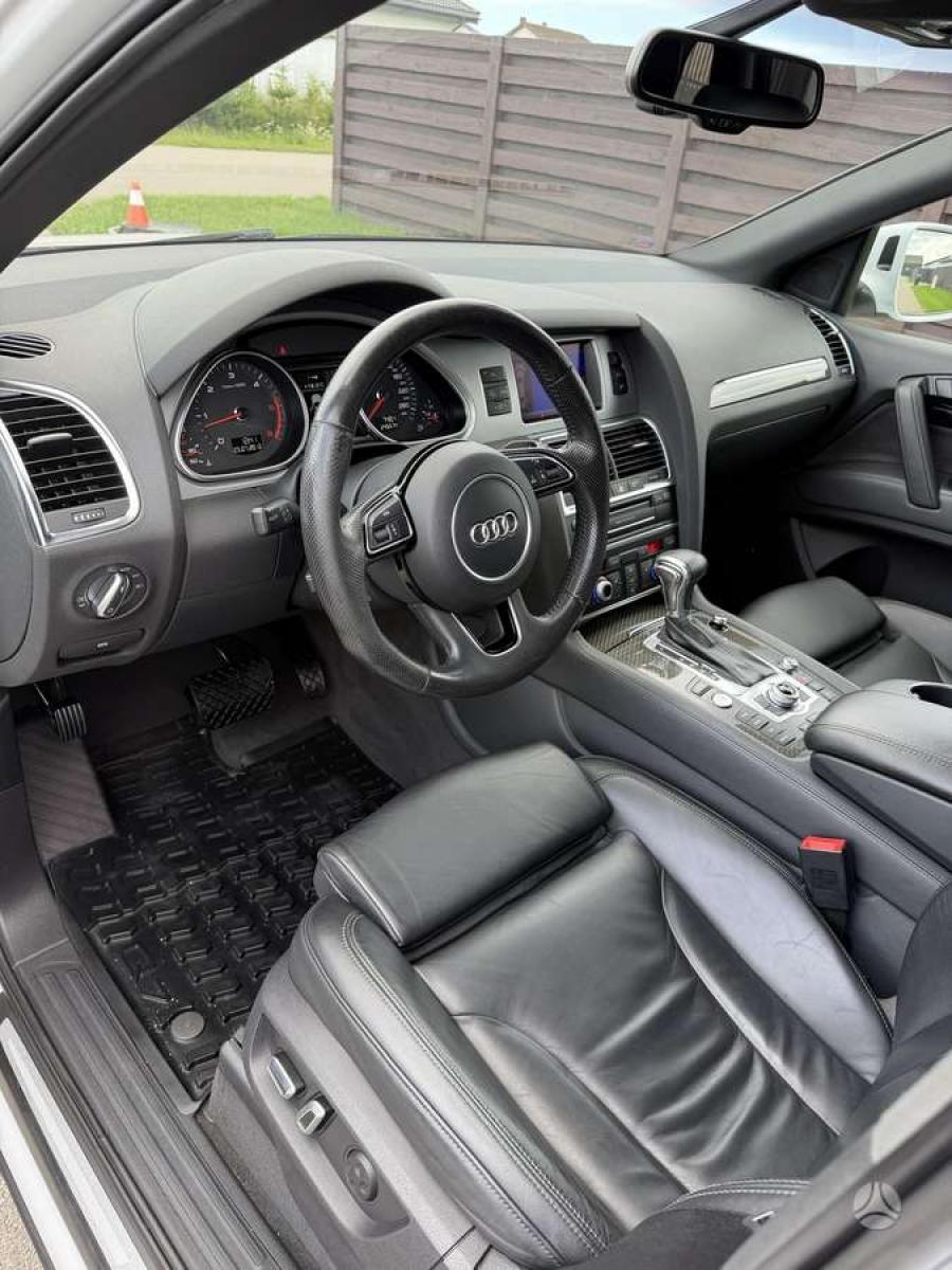 Balts Audi Q7 2014 Klaipėda, ar dzinēja tilpumu 2.97 L un nobraukumu 245 tūkst. km par 12900 €, foto 11 vietnē AUTOMOTO.COM.LV