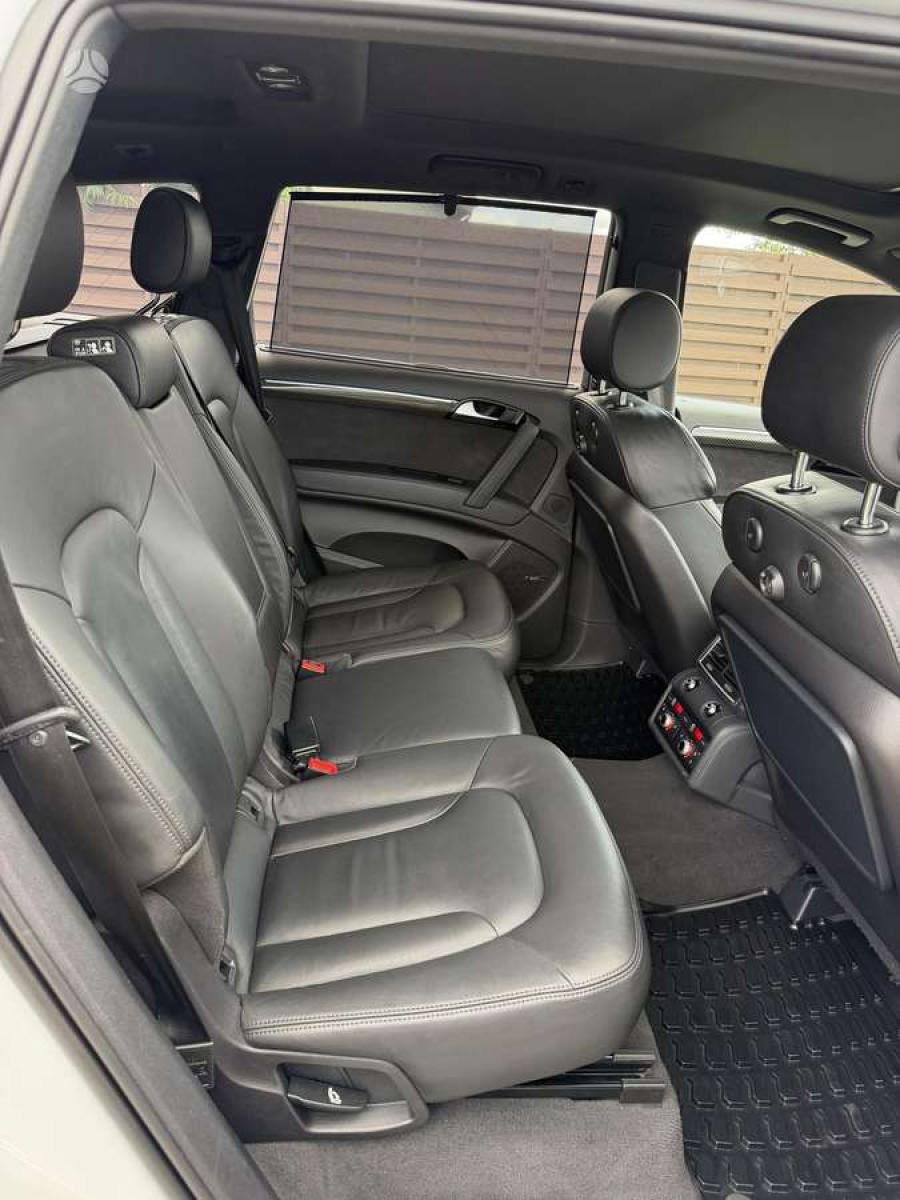 Balts Audi Q7 2014 Klaipėda, ar dzinēja tilpumu 2.97 L un nobraukumu 245 tūkst. km par 12900 €, foto 17 vietnē AUTOMOTO.COM.LV