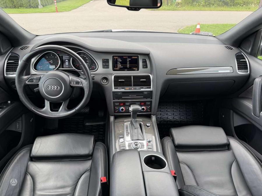 Balts Audi Q7 2014 Klaipėda, ar dzinēja tilpumu 2.97 L un nobraukumu 245 tūkst. km par 12900 €, foto 19 vietnē AUTOMOTO.COM.LV