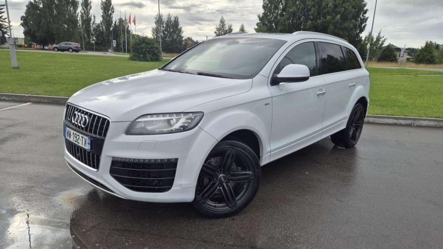 Balts Audi Q7 2014 Tauragė, ar dzinēja tilpumu 2.97 L un nobraukumu 257 tūkst. km par 12300 €, foto 3 vietnē AUTOMOTO.COM.LV