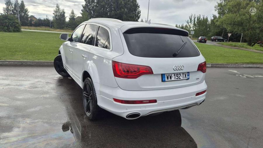 Balts Audi Q7 2014 Tauragė, ar dzinēja tilpumu 2.97 L un nobraukumu 257 tūkst. km par 12300 €, foto 7 vietnē AUTOMOTO.COM.LV