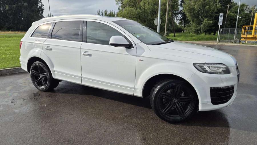 Balts Audi Q7 2014 Tauragė, ar dzinēja tilpumu 2.97 L un nobraukumu 257 tūkst. km par 12300 €, foto 16 vietnē AUTOMOTO.COM.LV